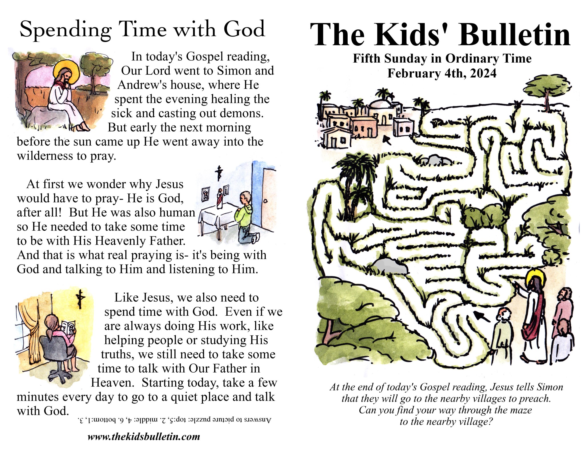 The Kids' Bulletin – Page 2 – A fun way for Catholic kids to learn ...