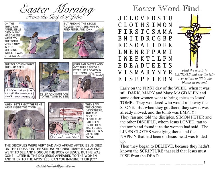 The Kids' Bulletin – A fun way for Catholic kids to learn about the ...