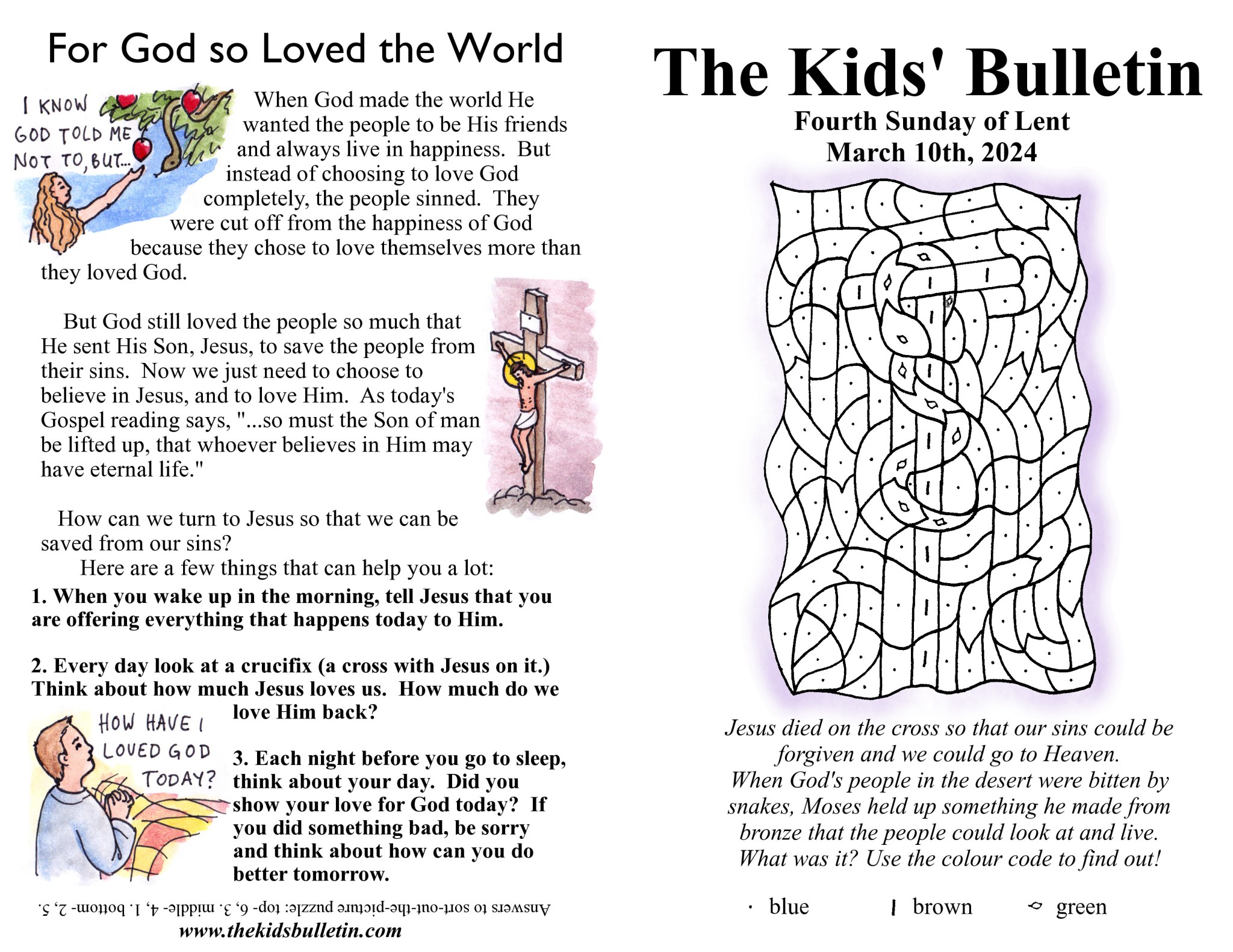 The Kids' Bulletin – Page 2 – A fun way for Catholic kids to learn ...