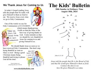 The Kids' Bulletin – A fun way for Catholic kids to learn about the ...