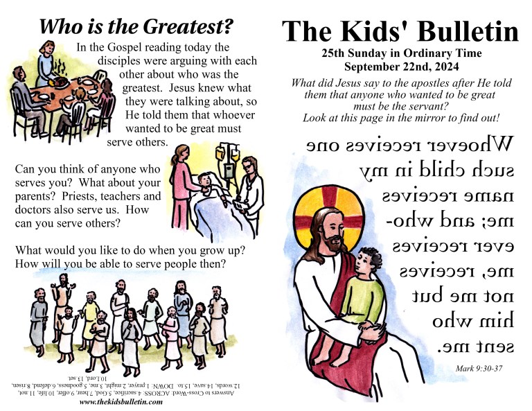 The Kids' Bulletin – A fun way for Catholic kids to learn about the ...