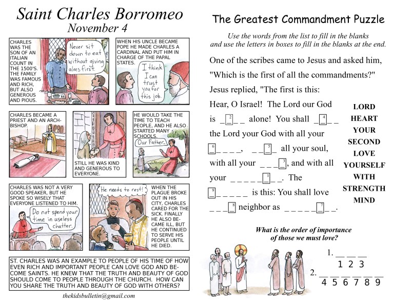 The Kids' Bulletin – A fun way for Catholic kids to learn about the ...