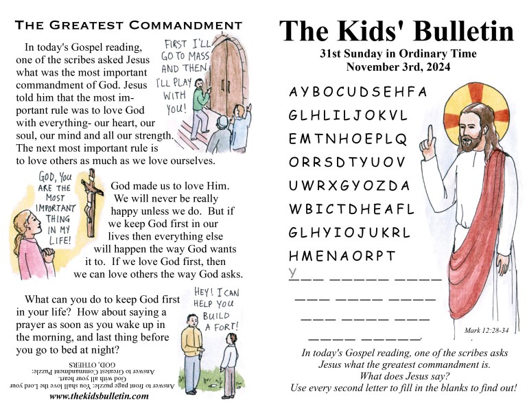 The Kids' Bulletin – A fun way for Catholic kids to learn about the ...