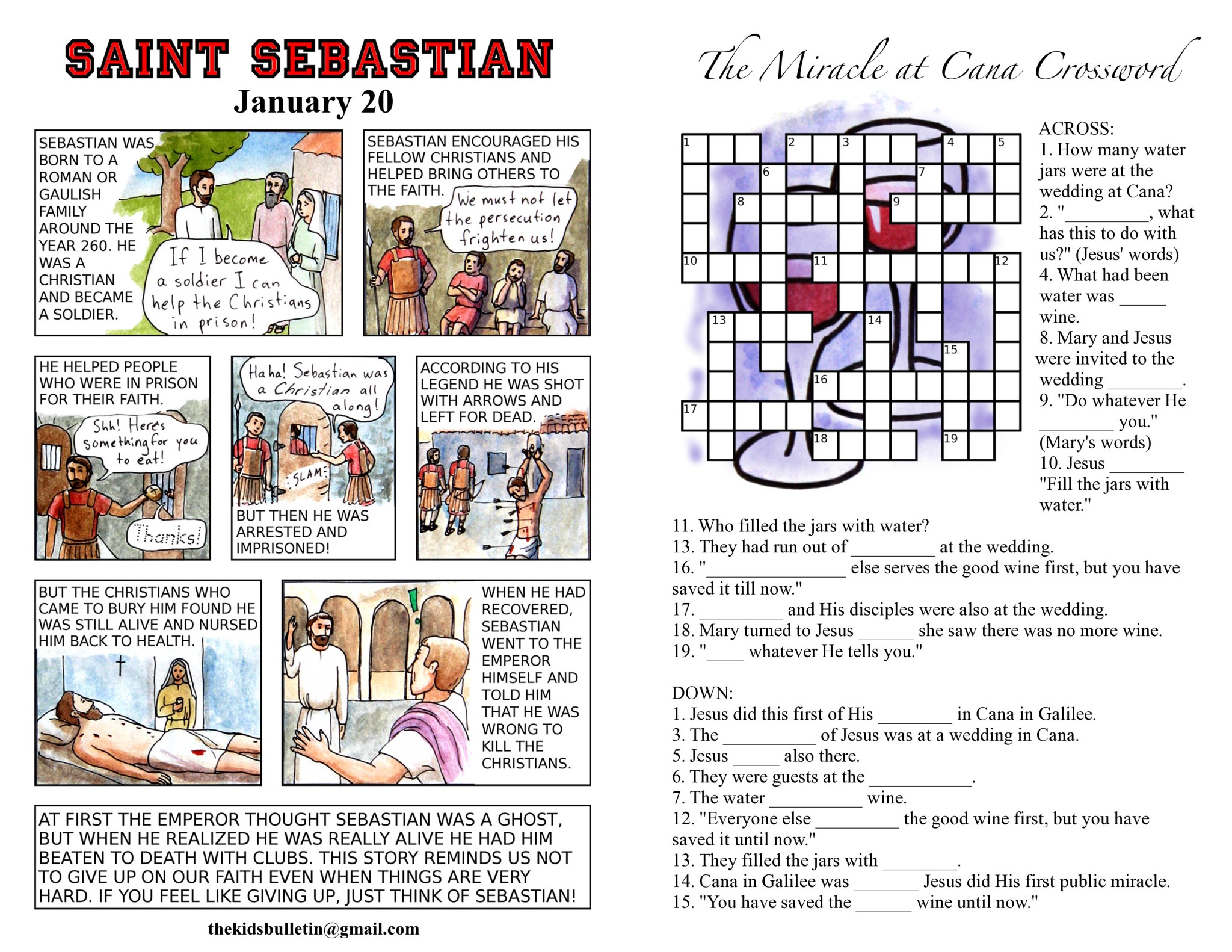 The Kids' Bulletin – A fun way for Catholic kids to learn about the ...