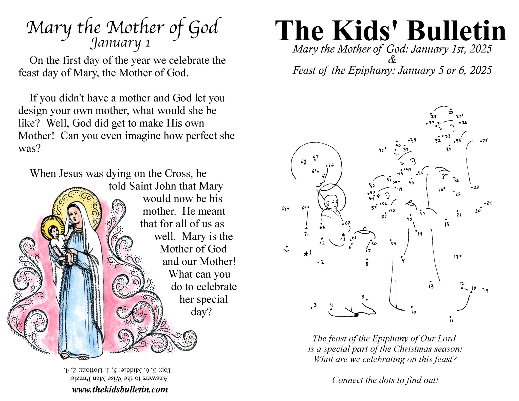 The Kids' Bulletin – A fun way for Catholic kids to learn about the ...