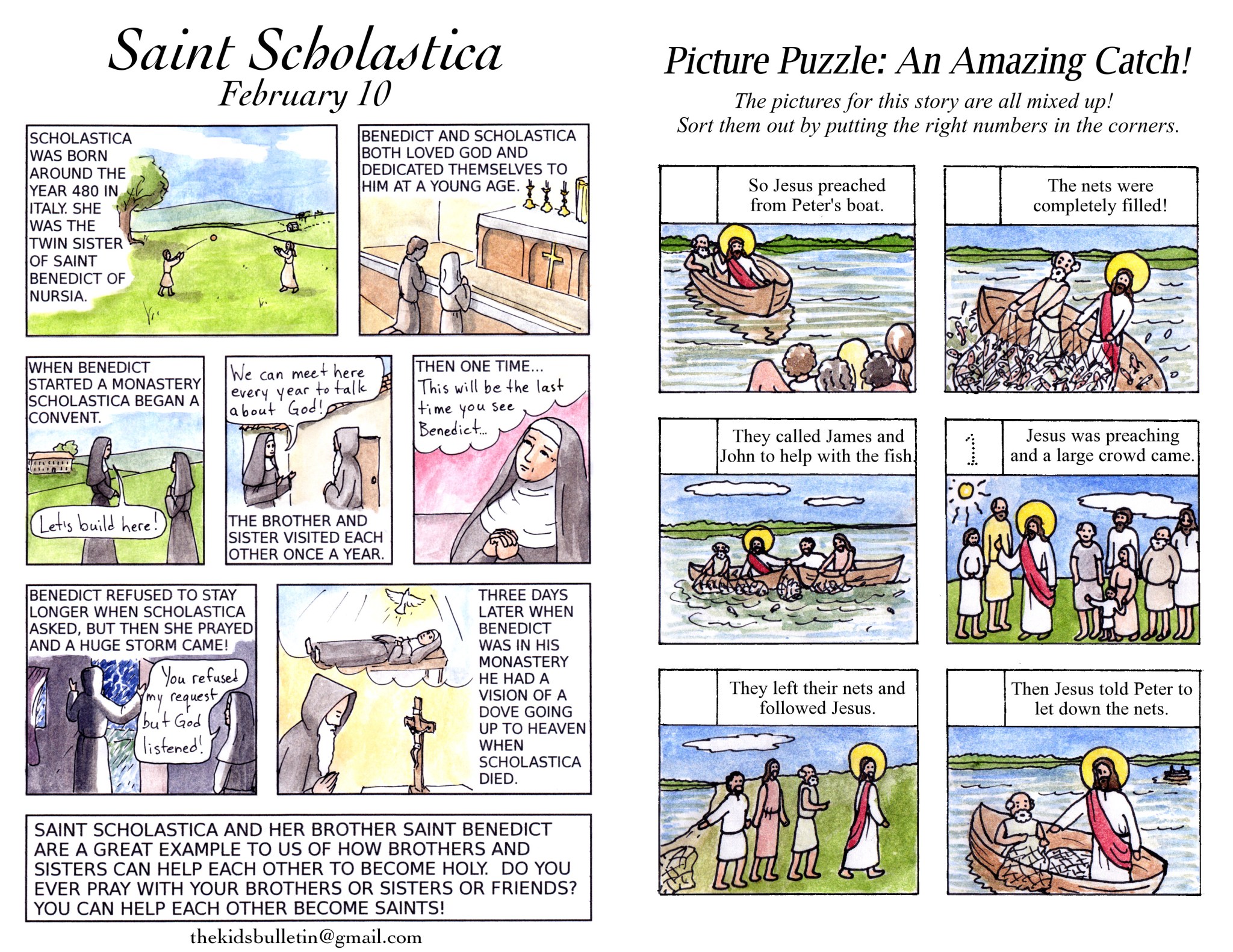 The Kids' Bulletin – A fun way for Catholic kids to learn about the ...