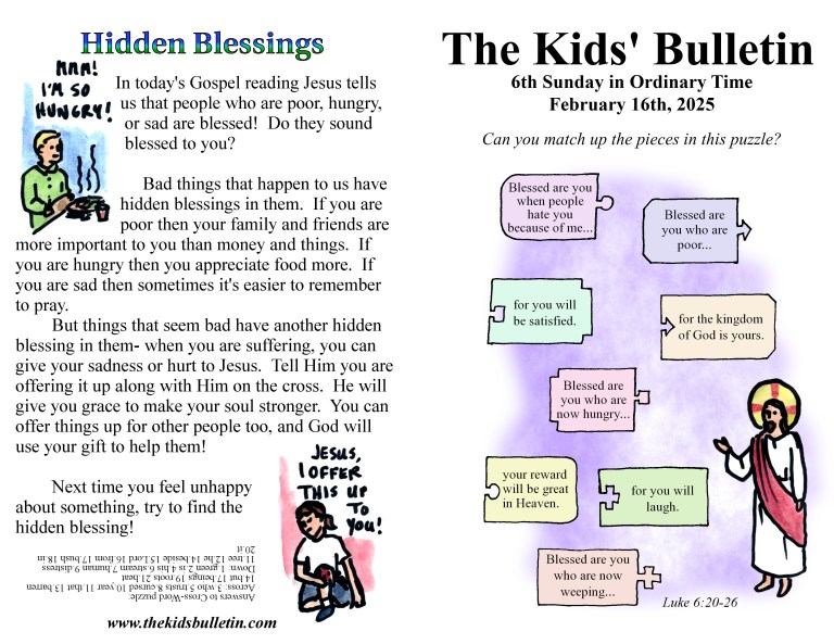 The Kids' Bulletin – A fun way for Catholic kids to learn about the ...