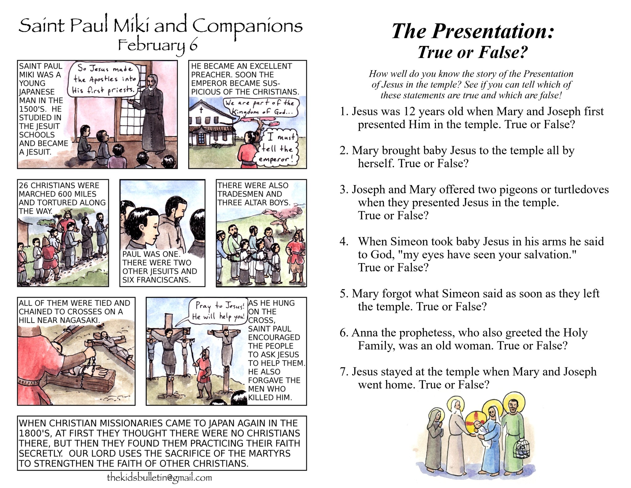 The Kids' Bulletin – A fun way for Catholic kids to learn about the ...