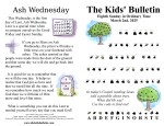 The Kids' Bulletin – A fun way for Catholic kids to learn about the ...