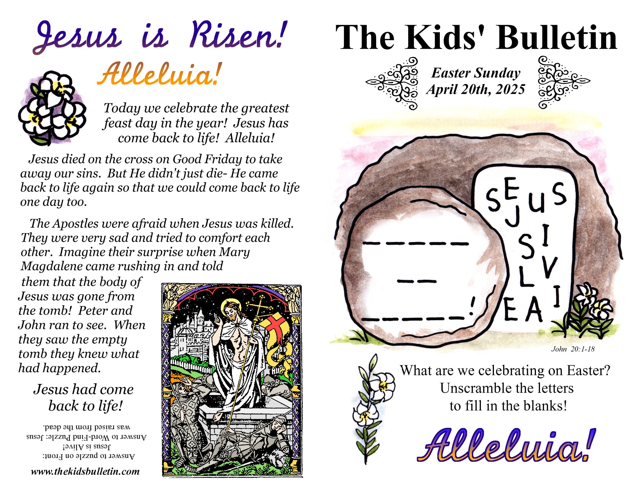 Kids’ Bulletins – The Kids' Bulletin