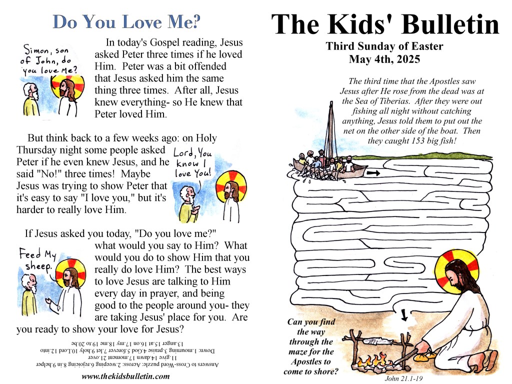 The Kids' Bulletin – A fun way for Catholic kids to learn about the ...