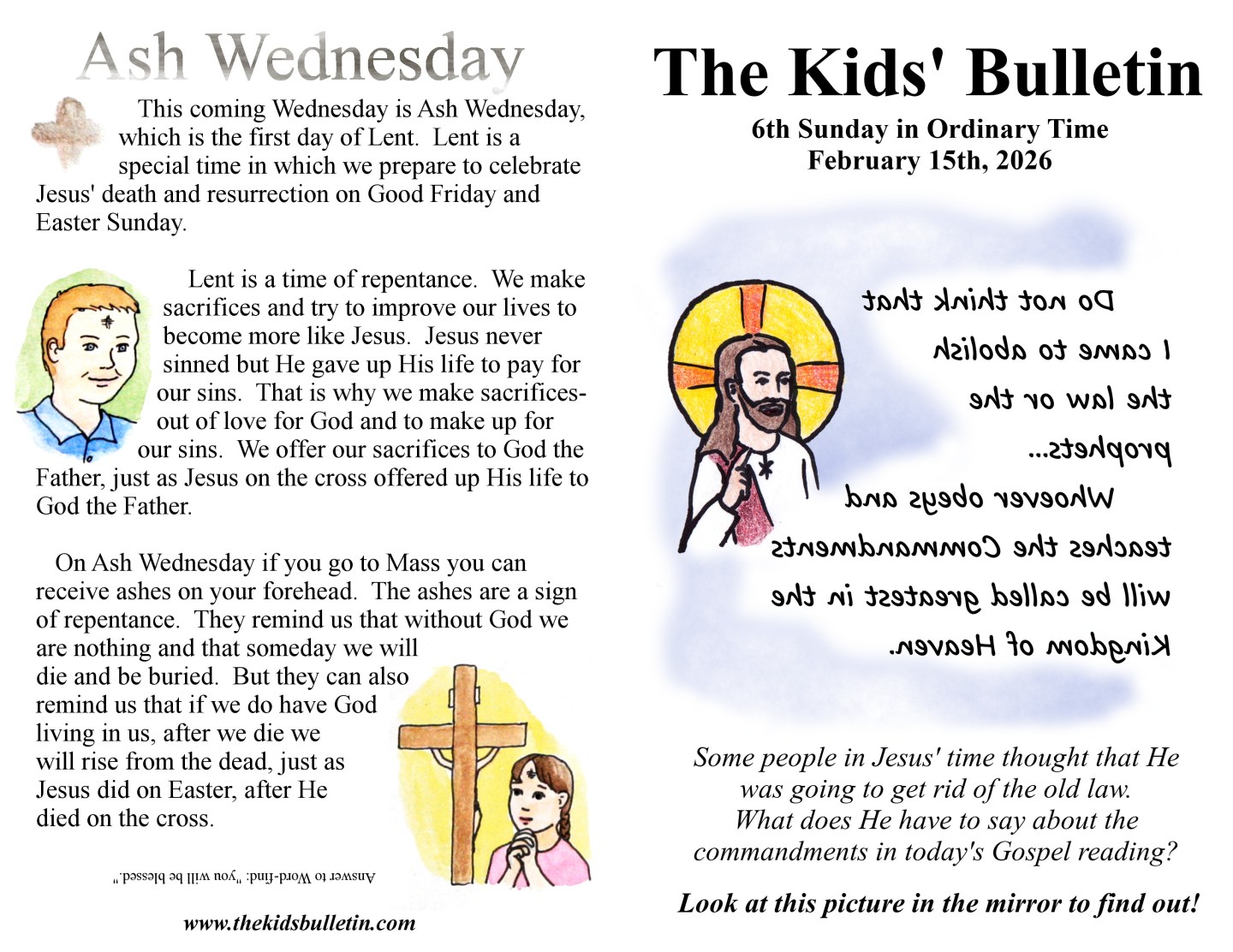 Kids’ Bulletins – The Kids' Bulletin